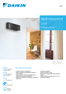 FTXA-AT / RXA-A | Daikin